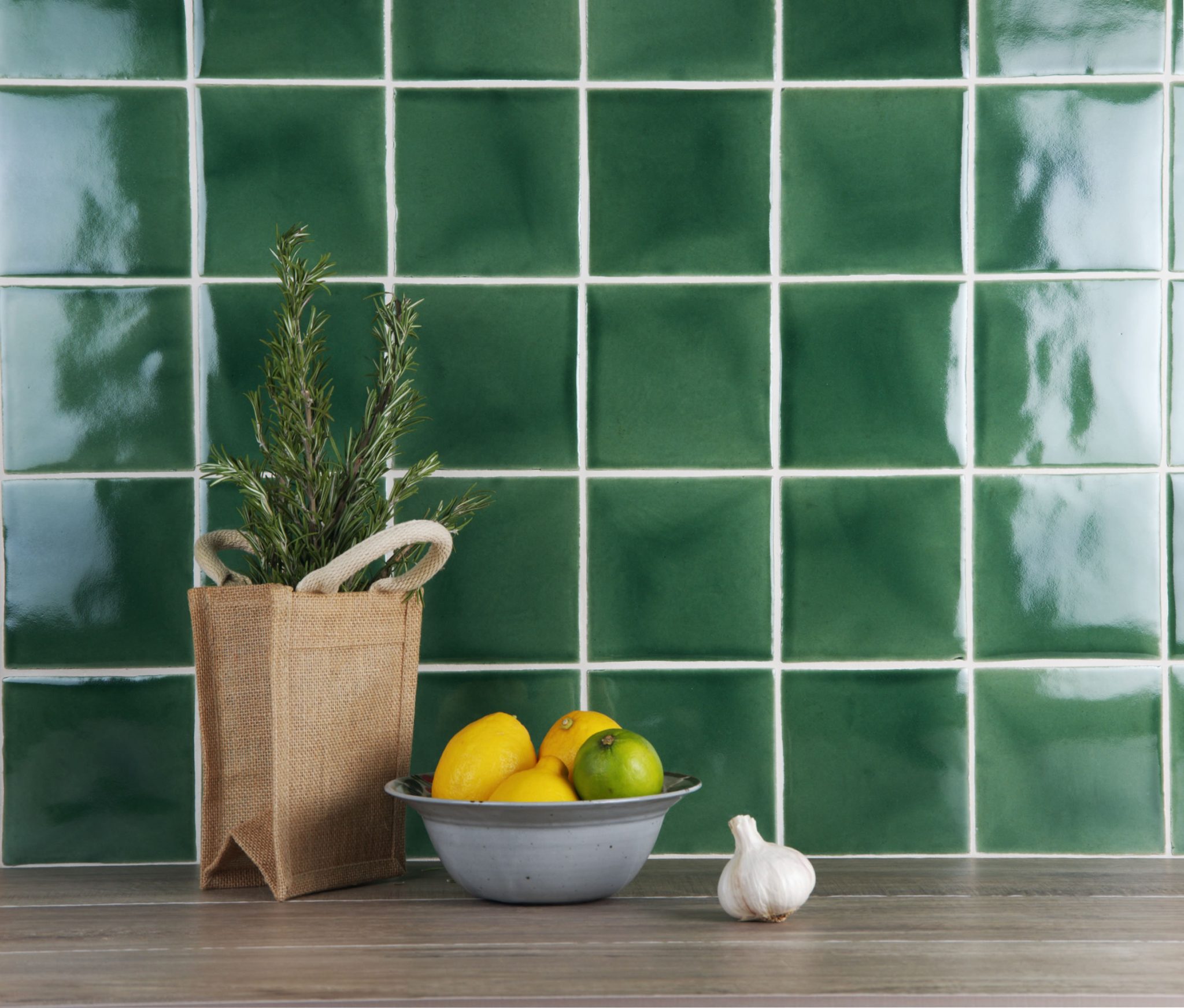 Stoneware Tiles - Forest Green | Tiles of Stow