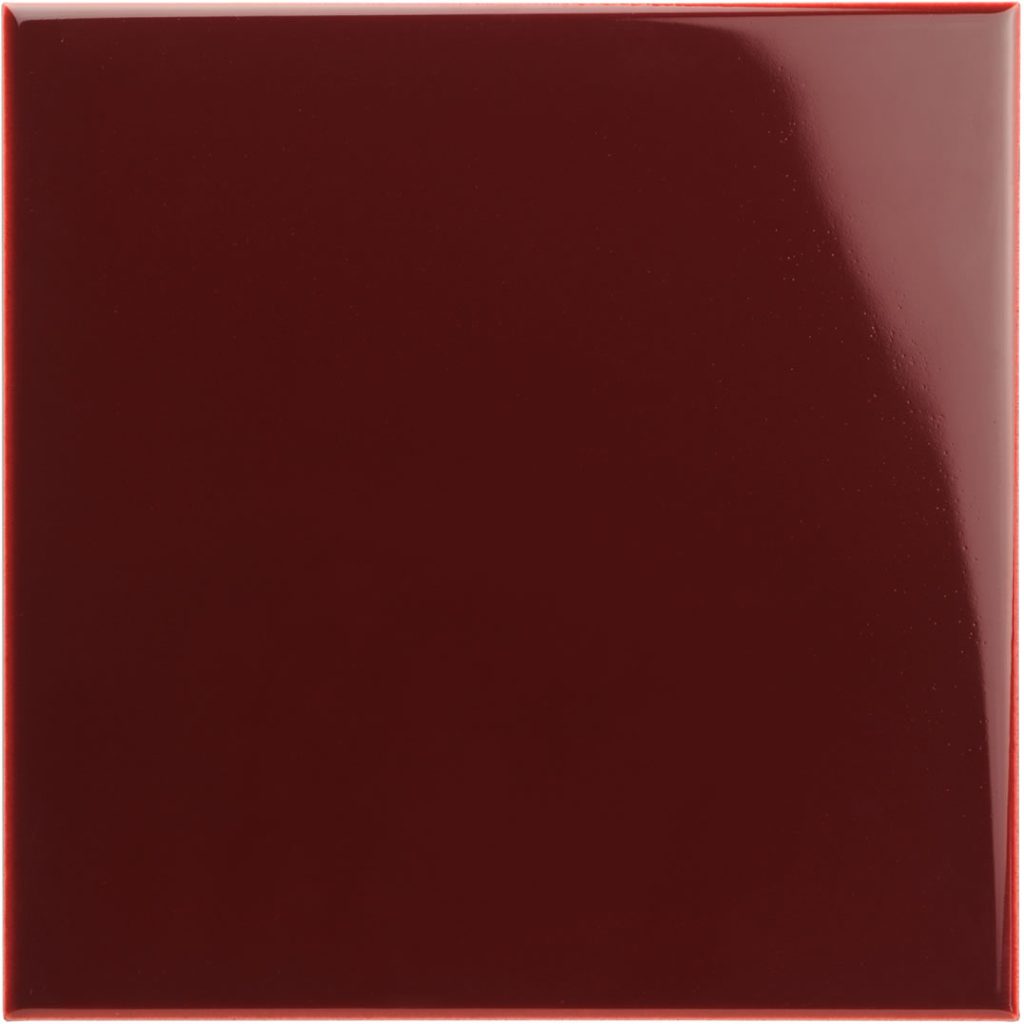 Artworks Burgundy Field Tile 152x152mm - Tiles of Stow
